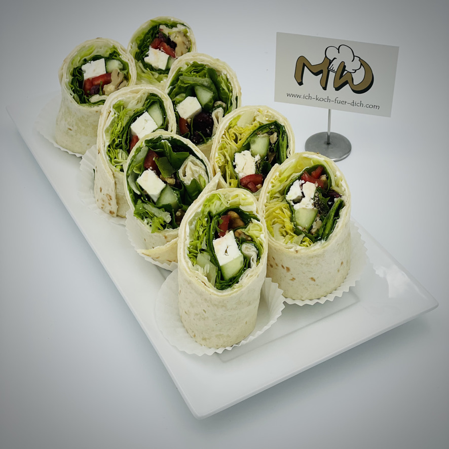 MINI WRAP FETA SPINAT - Michael Wallenta - Ich koch für dich!